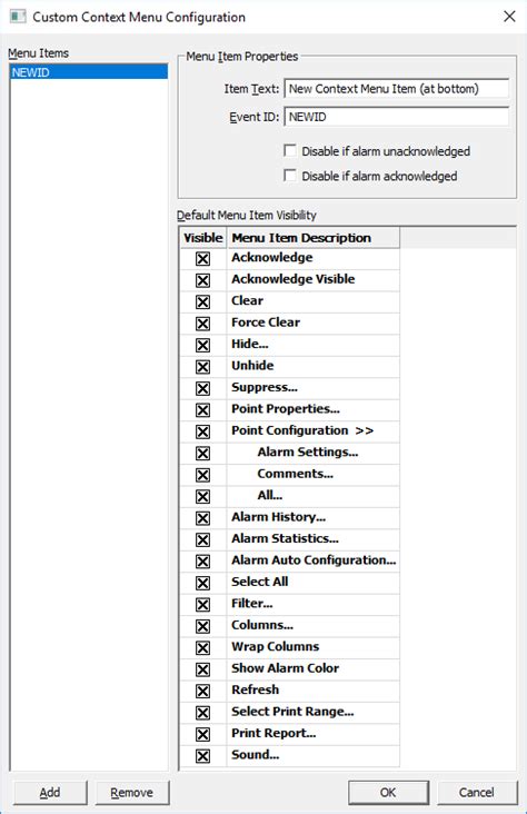 CygNet CAS View Control Configuring General Properties