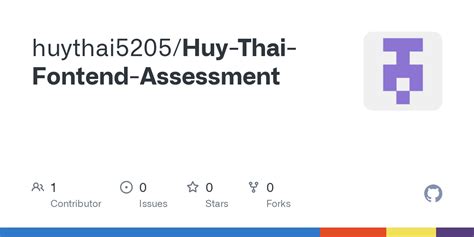 Github Huythai5205huy Thai Fontend Assessment