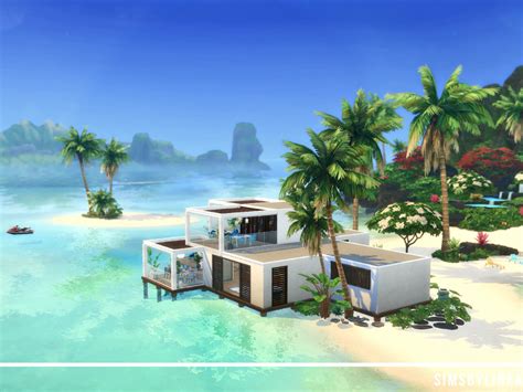 The Sims Resource Lagoon Beach Lounge