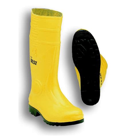 Pvc Knee High Anti Puncture Boots Maximum Protection And Comfort
