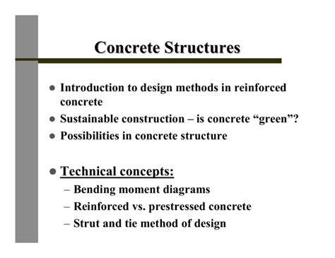 Concrete Design