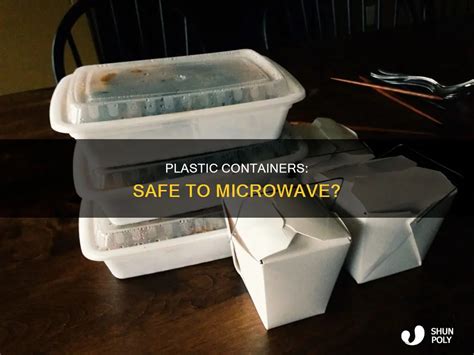 Plastic Containers Safe To Microwave Shunpoly