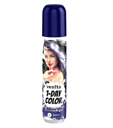 Venita spray koloryzujący do włosów BIAŁA BIAŁY 1D 12832472225 - Allegro.pl