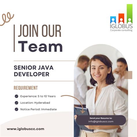 Iglobus Corporate Consulting Pvt Ltd On Linkedin Javadeveloper Hyderabadjobseekers