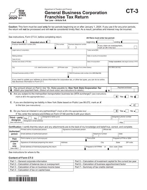 Form Ct 3 2024 2025 Fill Official Forms Pdf Guru