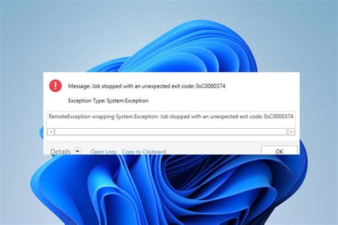 Exception Code 0xc0000374 How To Fix It In 4 Steps