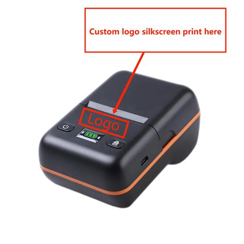Portable Inkless Thermal Label Printer With Bluetooth Oem Odm