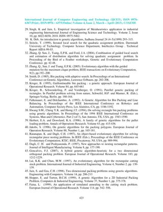 A Review Meta Heuristic Approaches For Solving Rectangle Packing Problem Pdf