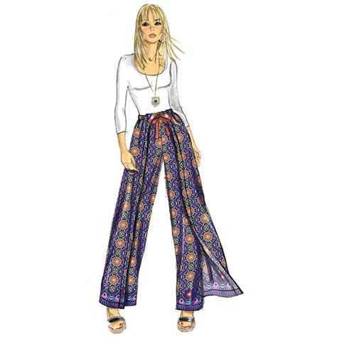 Simplicity Sewing Pattern S9595 Misses Super Jiffy Wrap And Tie Pan