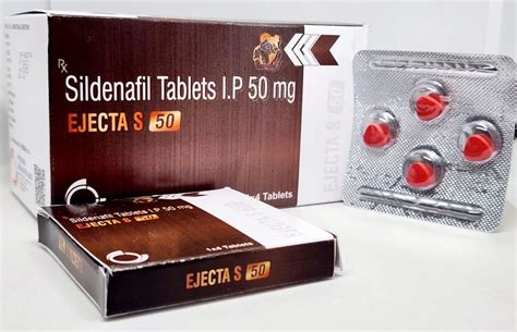 Ejecta S 50 Sildenafil Citrate 50 Mg At Rs 800 Box Manforce Tablets