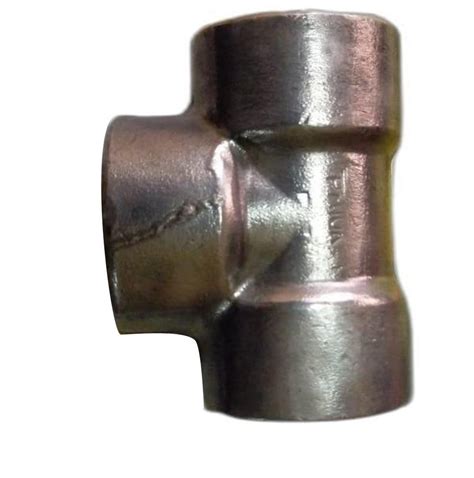 3inch D Reducing Stainless Steel Threaded Tee For Gas Pipe At Rs 55 Piece In Mumbai