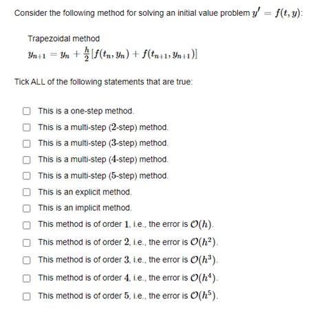 Solved Consider the second order initial value problem | Chegg.com