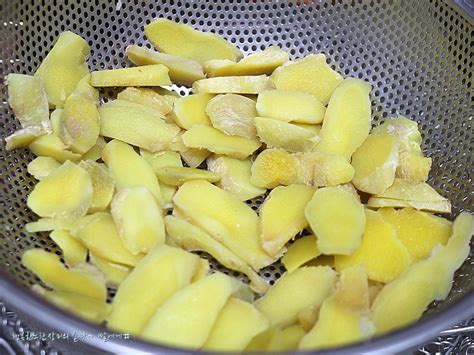 생강가루만드는법~ 서산생강