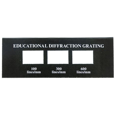 Demonstration Diffraction Slide Learning Space Solutions
