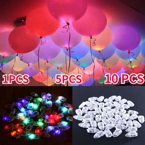 1510pcs 풍선 조명 Led 플래시 빛나는 램프 야외 정원 파티 웨딩 크리스마스 장식 휴일 조명 Aliexpress