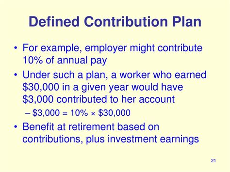 Ppt Choosing Between Defined Benefit Plans And Defined Contribution