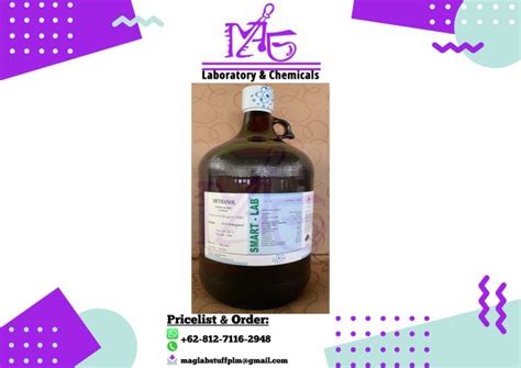 Jual Methanol Pro Analysis 9999 Smartlab Metanol Pro Analis 4 Liter