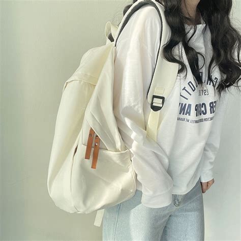 나일론 캐주얼 백팩 아이패드 노트북 책가방