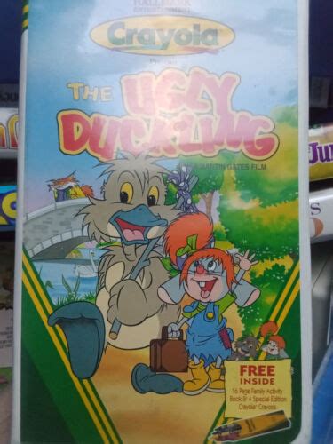 Crayola Presents The Ugly Duckling Vhs 1997 707729952237 Ebay