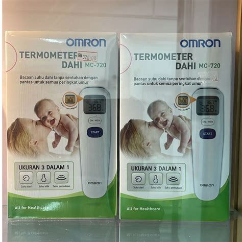 OMRON FOREHEAD THERMOMETER MC 720 Shopee Malaysia