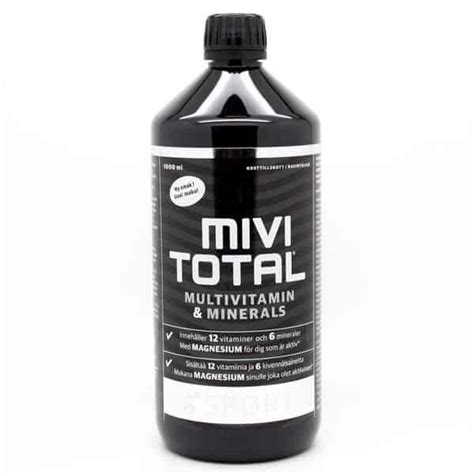 Mivitotal Sport monivitamiini 1000 ml - Fiksuapteekki