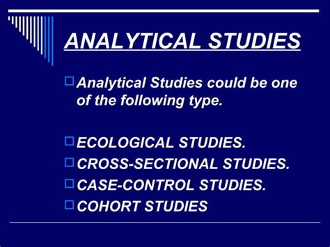 Intro To Epidemiological Methods Ppt Biological Sciences Science