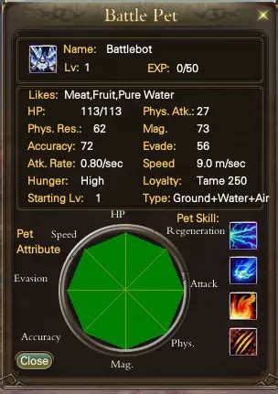 Question About Graphic In The Pet Info Tab RaGEZONE MMO Development Forums