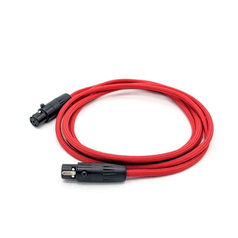 Hc 8 4 Pin Mini Xlr Female Balanced Headphone Cable Hart Audio Cables