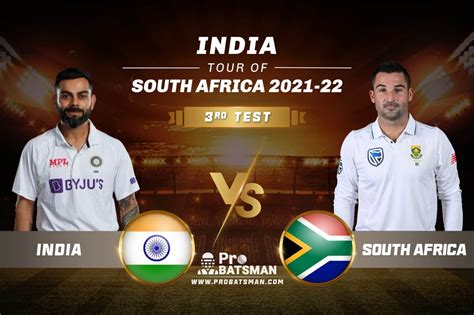 Sa Vs Ind Dream11 Prediction Match Preview With Stats Pitch Report