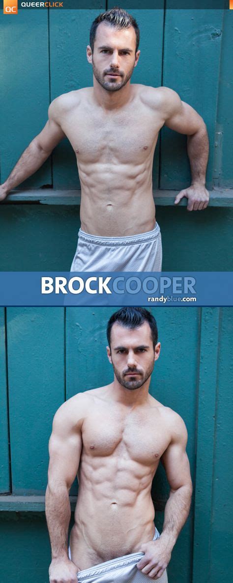 Randy Blue Brock Cooper Man Photo After Dark Blue