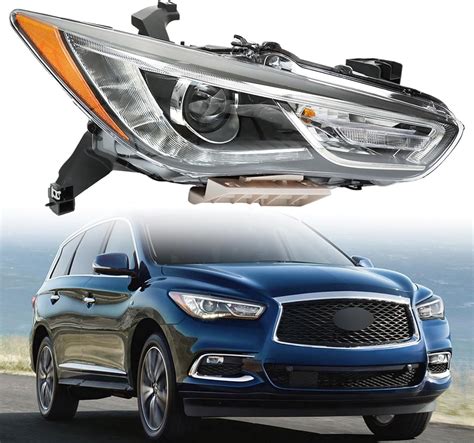 Lablt Headlight Assembly Replacement For Infiniti Qx Xenon Hid Projector Headlights