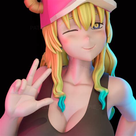 🐉 Lucoa Quetzalcoatl Miss Kobayashis Dragon Maid Full Set・ 3d File