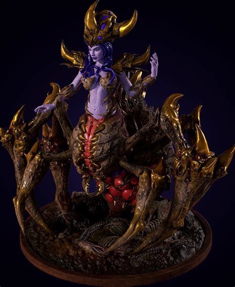 Spider Queen Miniature For Dungeons And Dragons Dnd And Tabletop Gaming