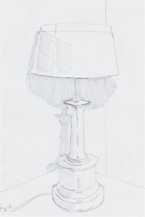 Table Lamp Drawing