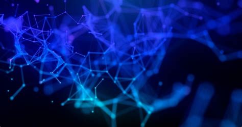Premium Photo Abstract Plexus Digital Blue Color Wave Triangulation