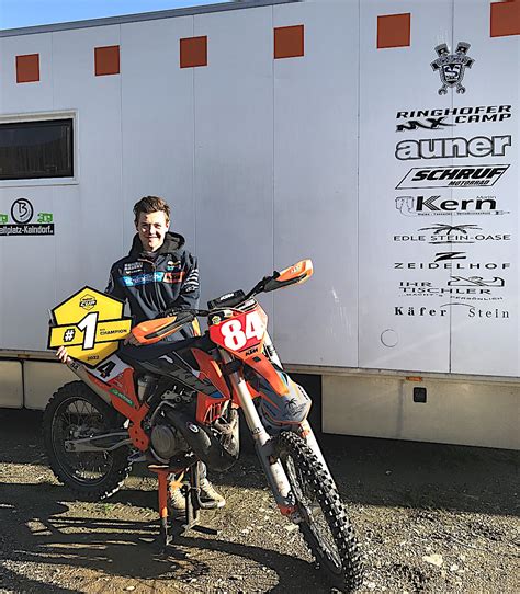 Vorstellung Markus Windhaber Motocross Auner Mx2 Meister Österreich Und Ziele 2023