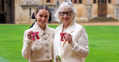 Emilia Clarke And Her Mom Are Named Mbe For Their Charity
