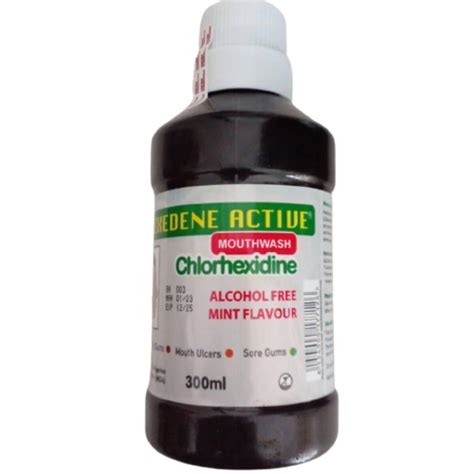 Chlorhexidine Mouthwash Peppermint Flavour 400ml Asset Pharmacy