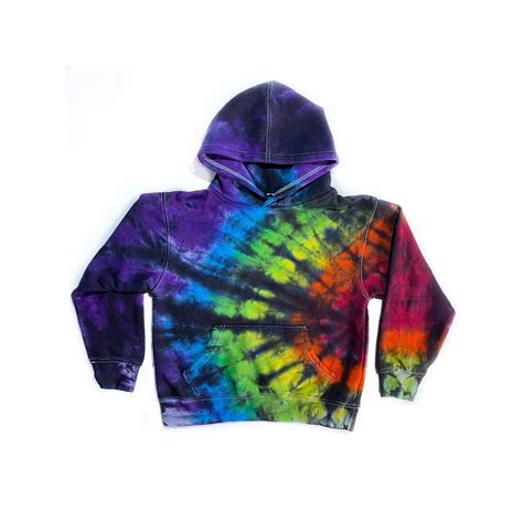 The Prism Youth Tie Dye Hoodie Etsy