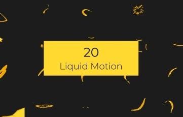 Create Liquid Motion Animations After Effects Template After Effects