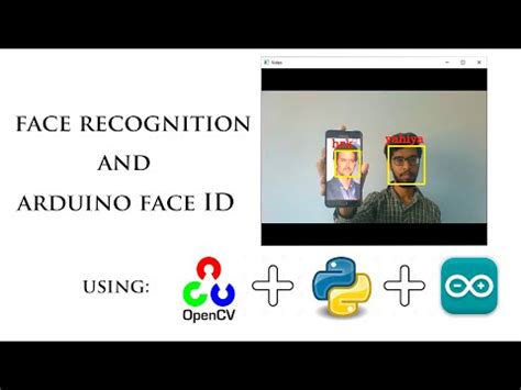 Reconocimiento e identificación facial Face ID de Arduino usando OpenCV Python y Arduino