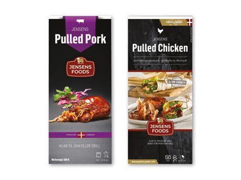 Jensens Pulled Chicken Eller Pulled Pork Lidl — Danmark Specials