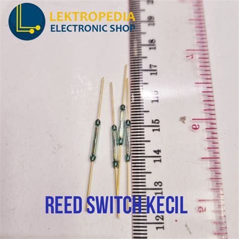 Jual Reed Switch Kecil Gold 12mm Sensor Magnet Saklar Magnetic Door
