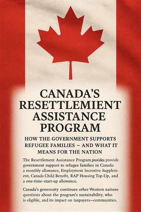 Canadas Resettlement Assistance Program How The Government Supports
