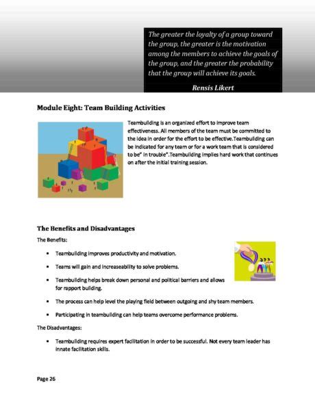 Module Eight Team Building Activities Course Cloud