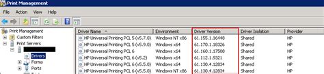Printing Grab The Printerdriver Version With Powershell 20 Stack Overflow
