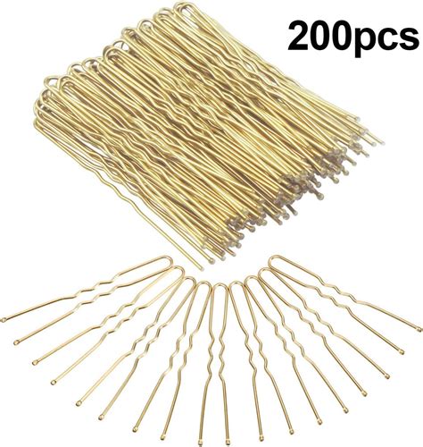 Dokpav 200 Pcs Épingles à Cheveux Épingles à cheveux en forme de U