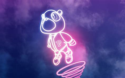 Wallpaper For Desktop Laptop Aa Wallpaper Drop Out Bear Of Kanye Illust Music