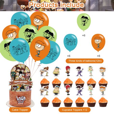 The Loud House Party Decorationsloud House Birthday Party Supplies
