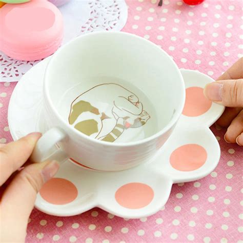 Creative Cartoon Ceramic Coffee Mugs Juice Milk Tea Cups And Mugs